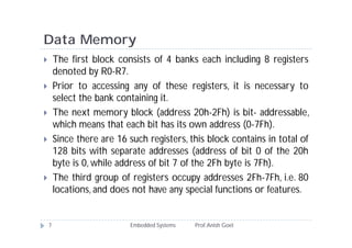 Embedded systems ppt iii | PPT