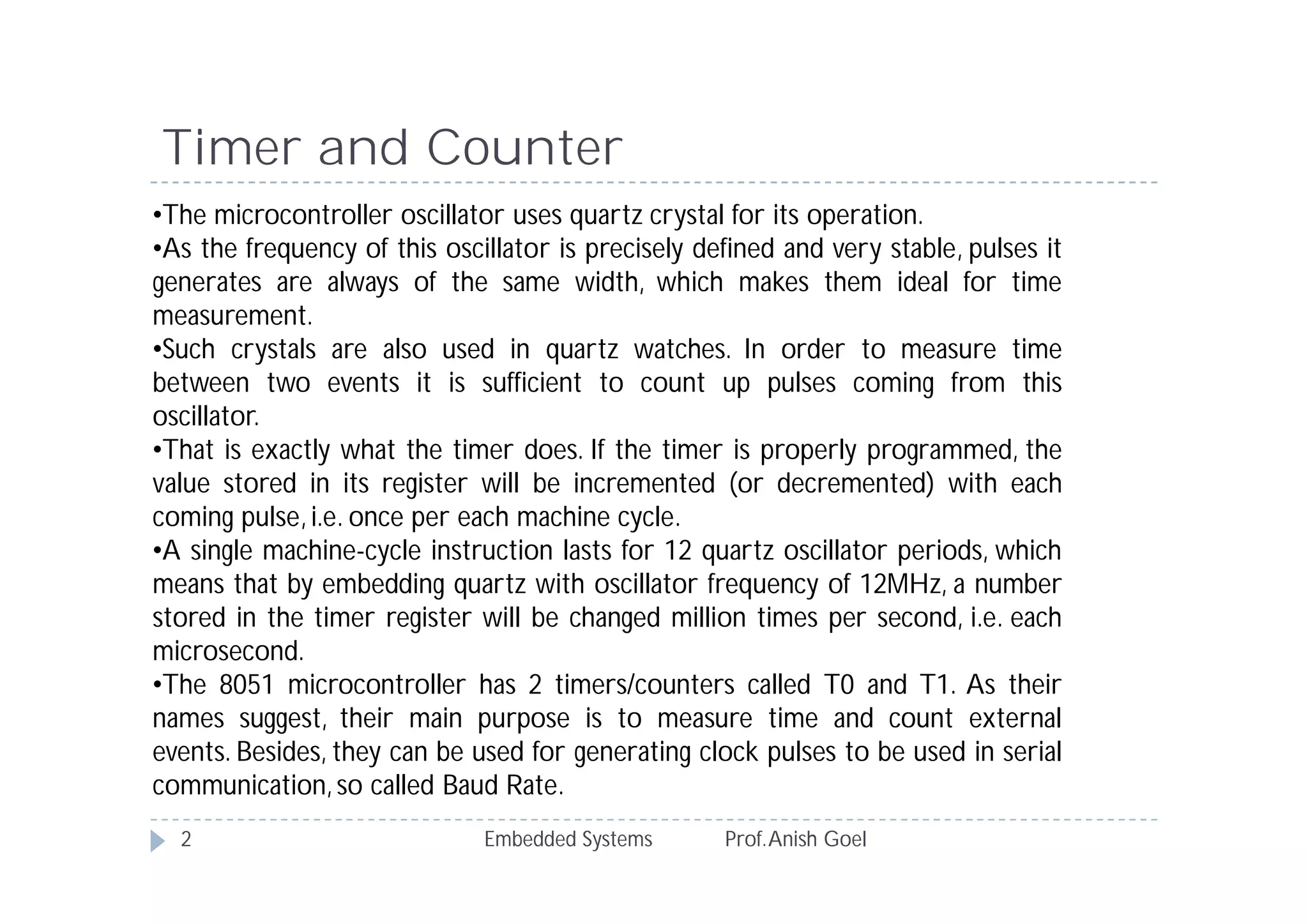 8051 Microcontroller Timer | PDF 8051 Microcontroller Timer | PDF