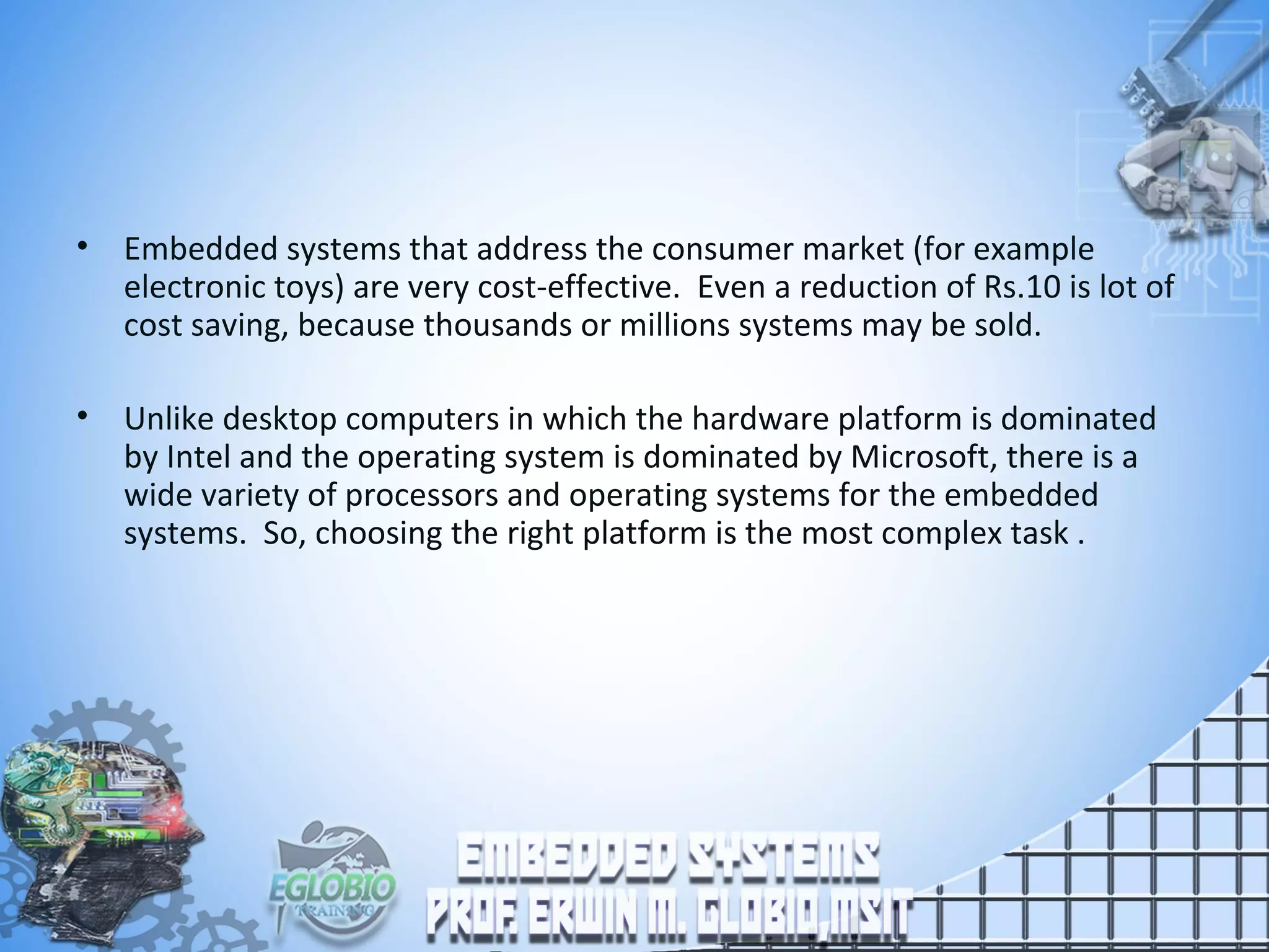 Embedded System Presentation | PPT