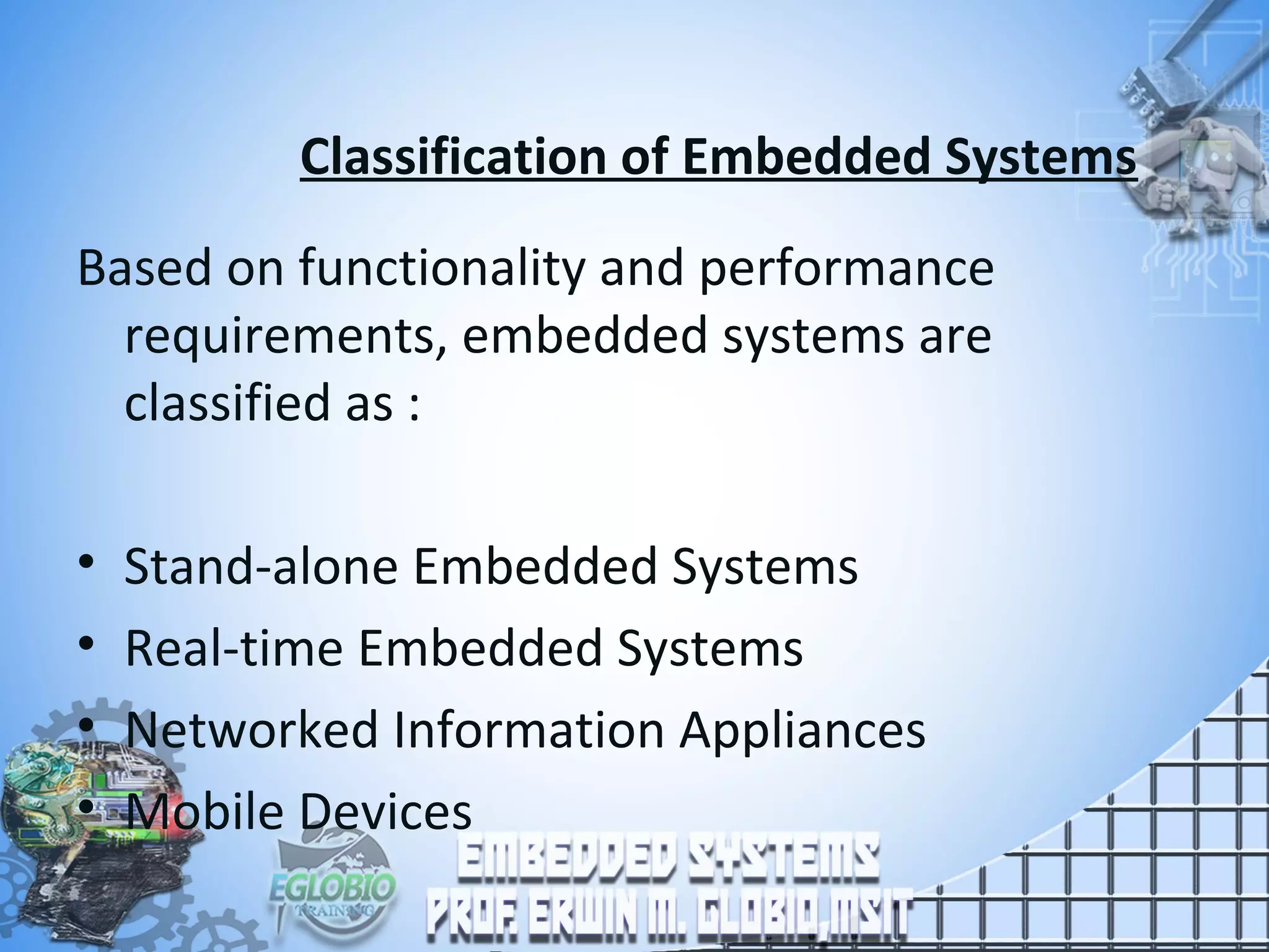 Embedded System Presentation | PPT