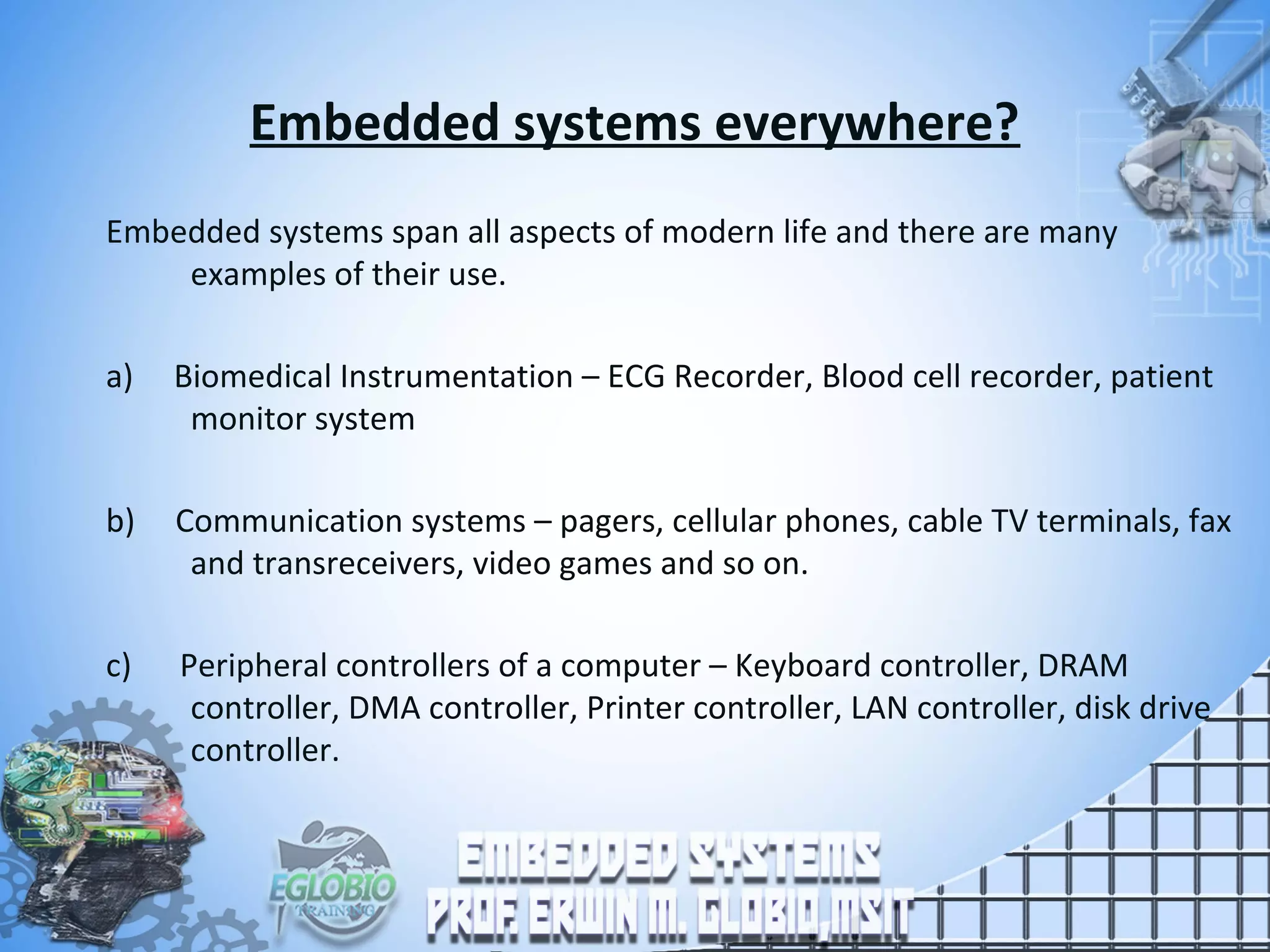 Embedded System Presentation | PPT