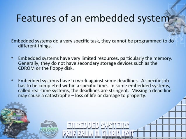 Embedded System Presentation Ppt Operating Systems Computer Software And Applications