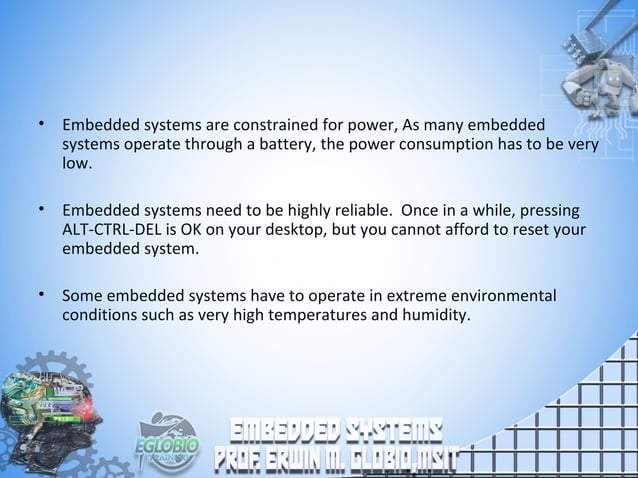 Embedded System Presentation | PPT | Operating Systems | Computer ...