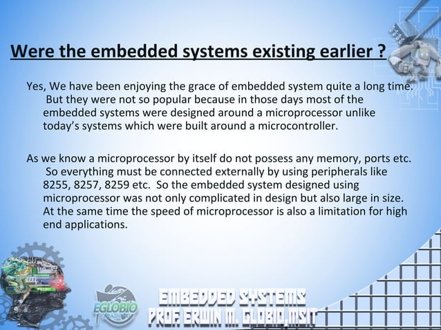 Embedded System Presentation | PPT | Operating Systems | Computer ...