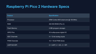 Embedded Systems Programming using Raspberry Pi Pico.pptx