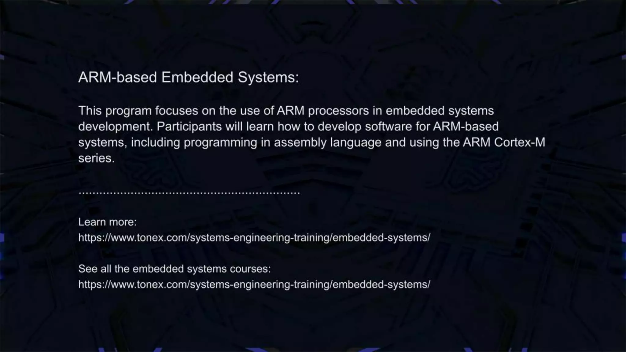 Embedded Systems Training Programs | PPT