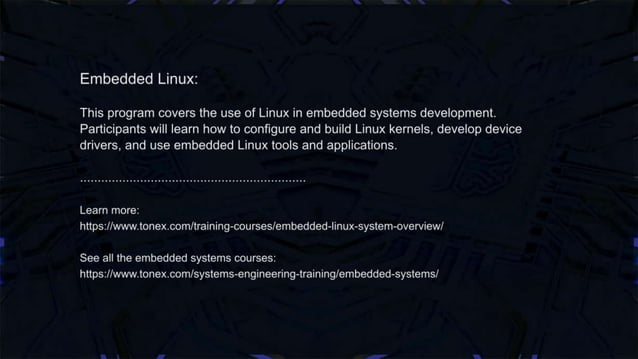 Embedded Systems Training Programs | PPT