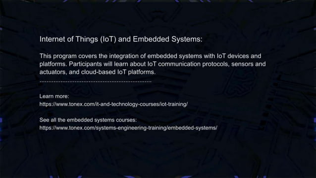 Embedded Systems Training Programs | PPT
