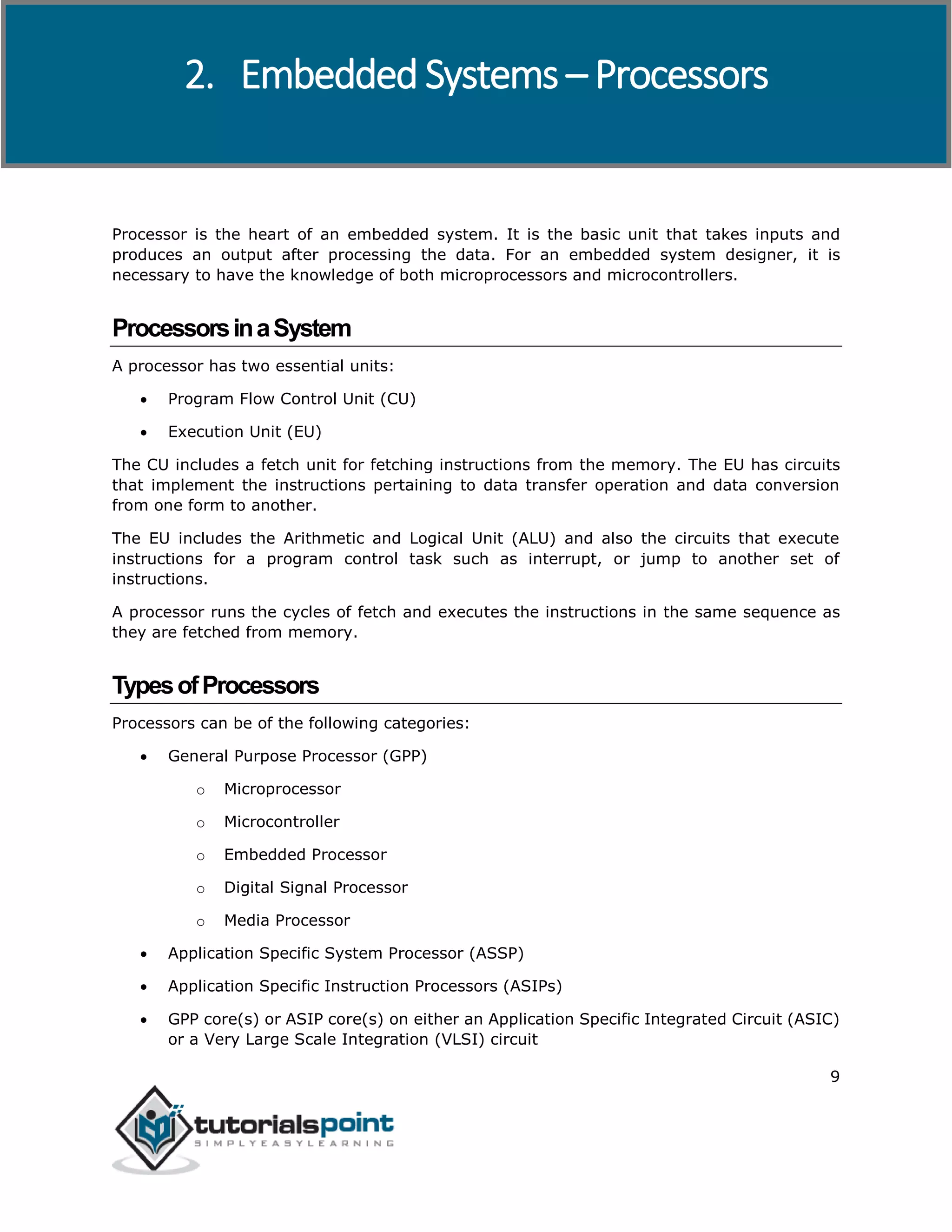 Embedded systems tutorial | PDF