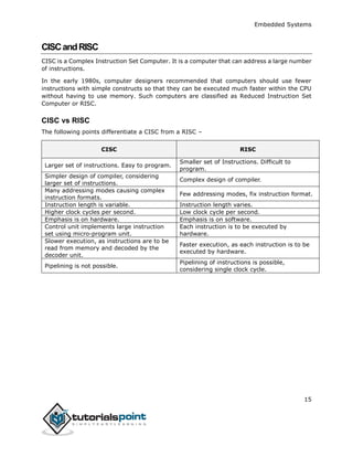Embedded systems tutorial | PDF