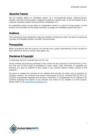 Embedded systems tutorial | PDF