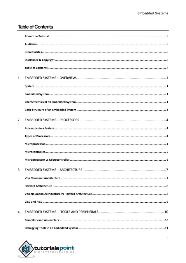 Embedded systems tutorial | PDF