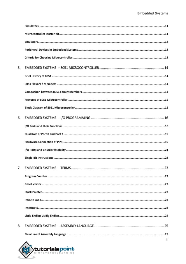 Embedded systems tutorial | PDF