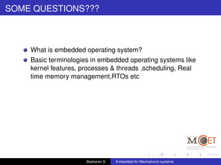 Embedded systems unit1 | PPT