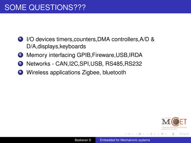 Embedded systems unit1 | PDF | Computing | Technology & Computing