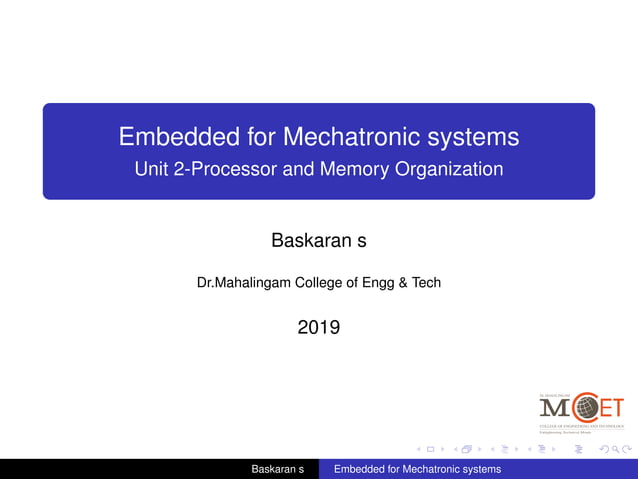 Embedded systems unit2 | PDF