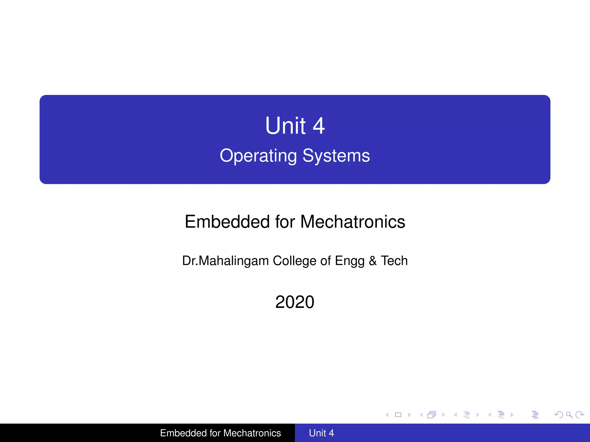 Embedded systems unit4 | PDF