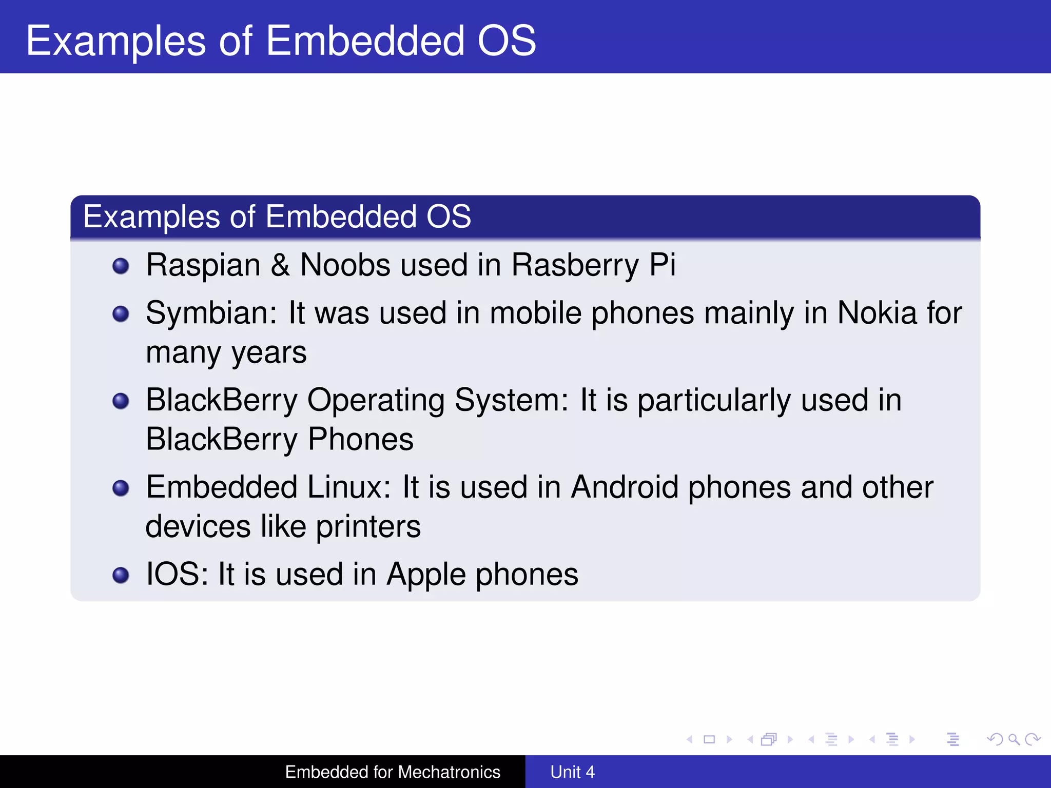 Embedded systems unit4 | PDF