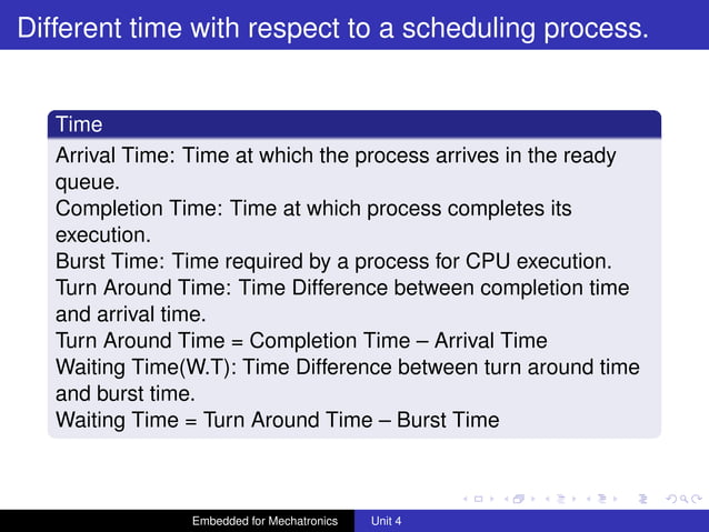 Embedded systems unit4 | PDF | Operating Systems | Computer Software and Applications