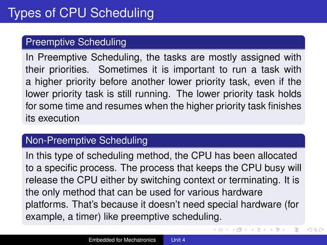 Embedded systems unit4 | PDF | Operating Systems | Computer Software ...
