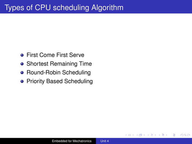 Embedded systems unit4 | PDF | Operating Systems | Computer Software and Applications