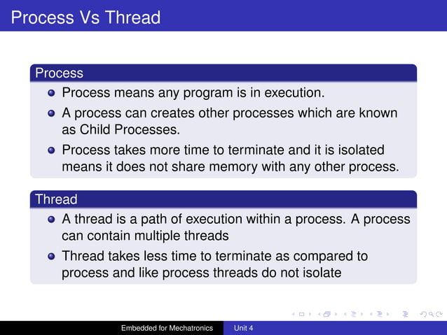 Embedded systems unit4 | PDF | Operating Systems | Computer Software ...