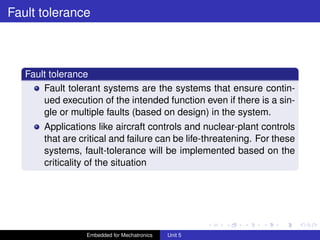 Embedded systems unit 5 | PDF