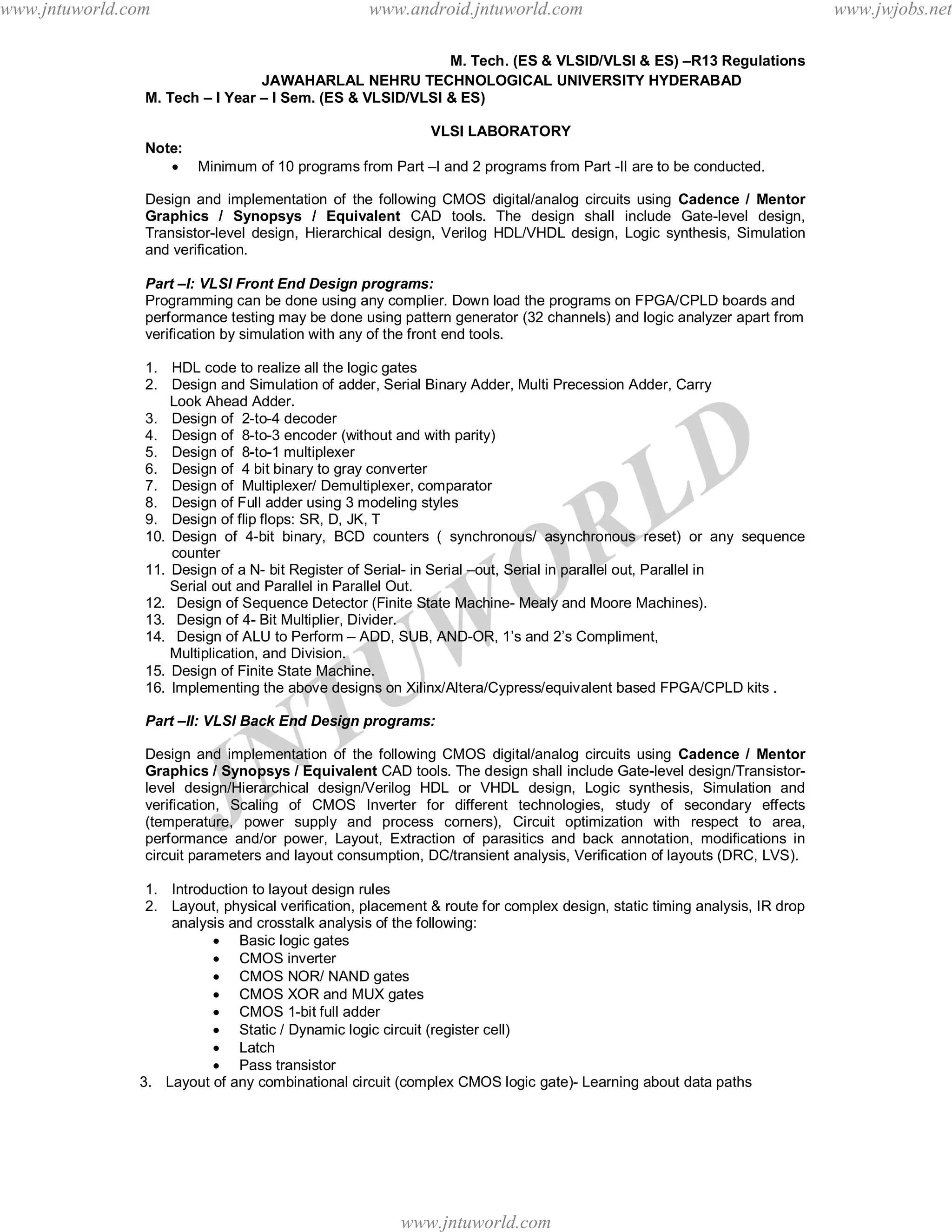 Embedded systems ___vlsi_design | PDF