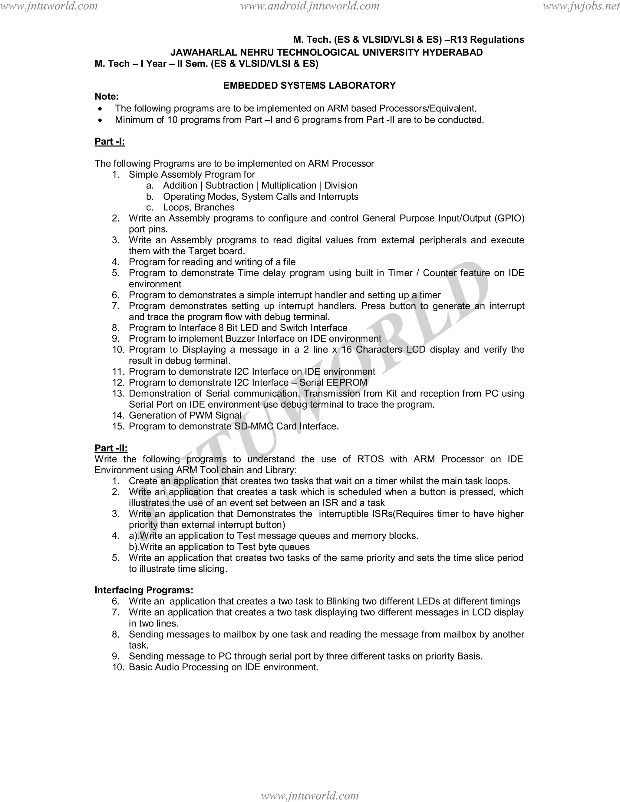 Embedded systems ___vlsi_design | PDF