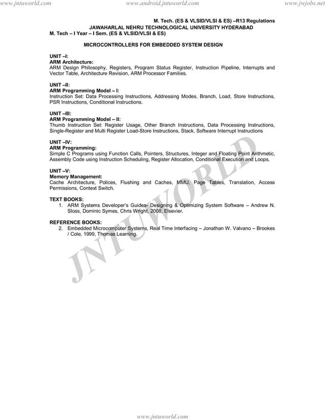 Embedded systems ___vlsi_design | PDF