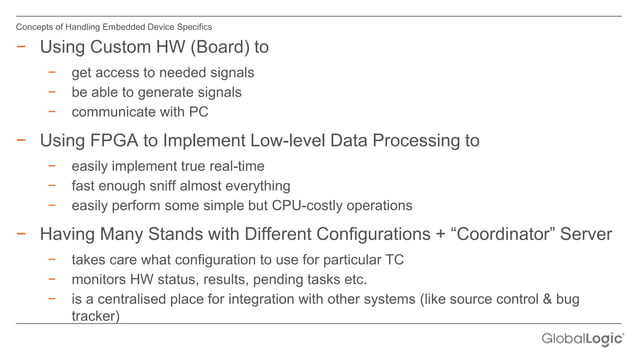 Embedded System Test Automation Pptx Operating Systems Computer Software And Applications