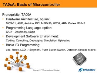 Embedded System Training Modules - Prasimax | PDF