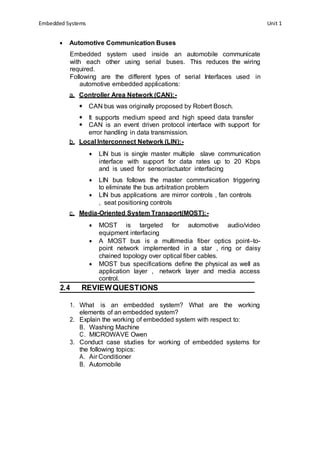 Embedded System | DOCX