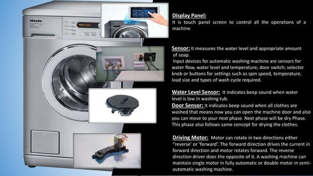 Embedded system in washing machine | PPTX