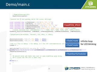 Embedded TCP/IP stack for FreeRTOS | PPTX | Operating Systems | Computer Software and Applications