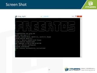 Embedded TCP/IP stack for FreeRTOS | PPTX | Operating Systems | Computer Software and Applications