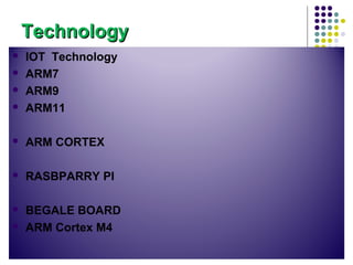 Embedded systems Technology | PPT | Operating Systems | Computer Software and Applications