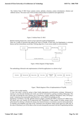 Implementation of Tiny Machine Learning Models on Arduino 33 – BLE for Gesture and Speech ...
