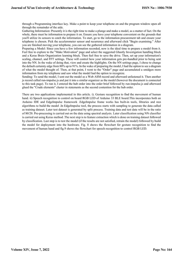 Implementation of Tiny Machine Learning Models on Arduino 33 – BLE for Gesture and Speech ...