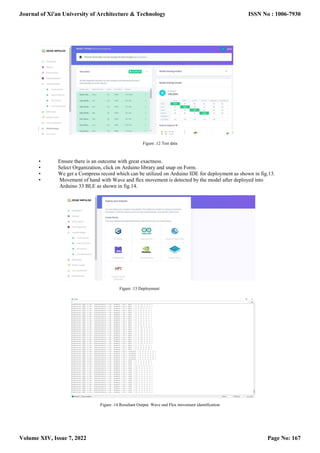 Implementation of Tiny Machine Learning Models on Arduino 33 – BLE for Gesture and Speech ...