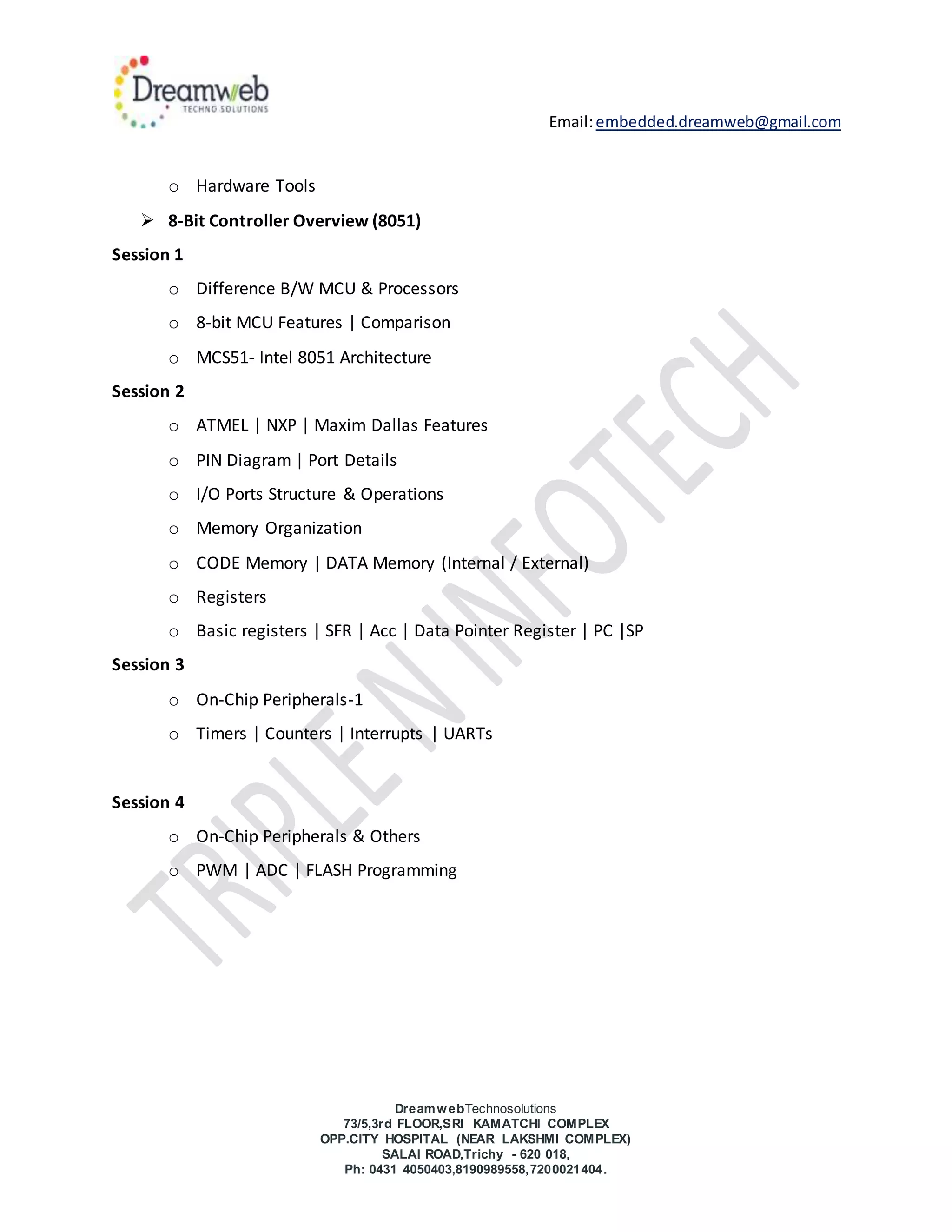 Embedded training | PDF