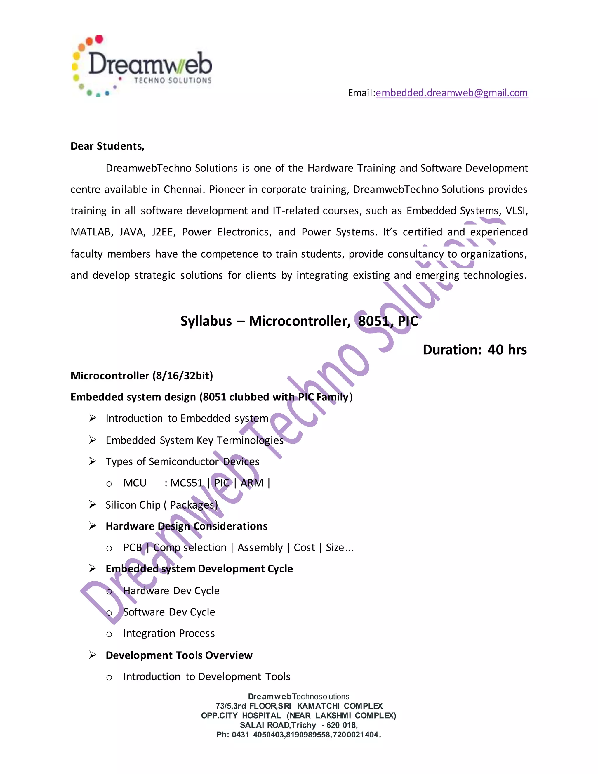 Embedded training | PDF