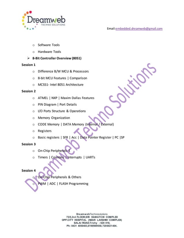 Embedded training | DOCX