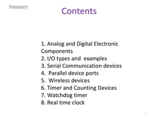 Embedded unit ii | PPT