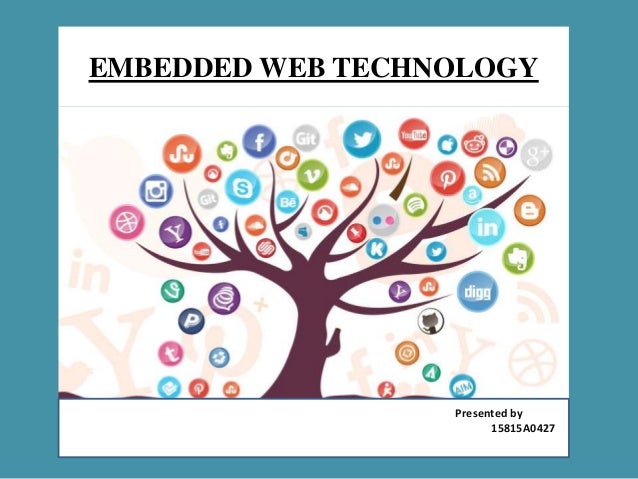 Embedded web technology
