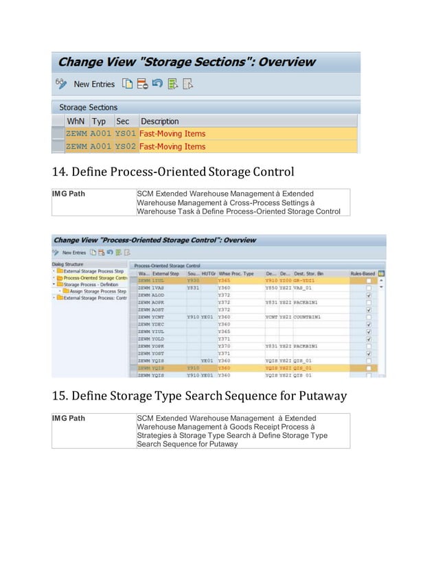 Embedded wm qm integration setup 1709 in s4-hana | DOCX