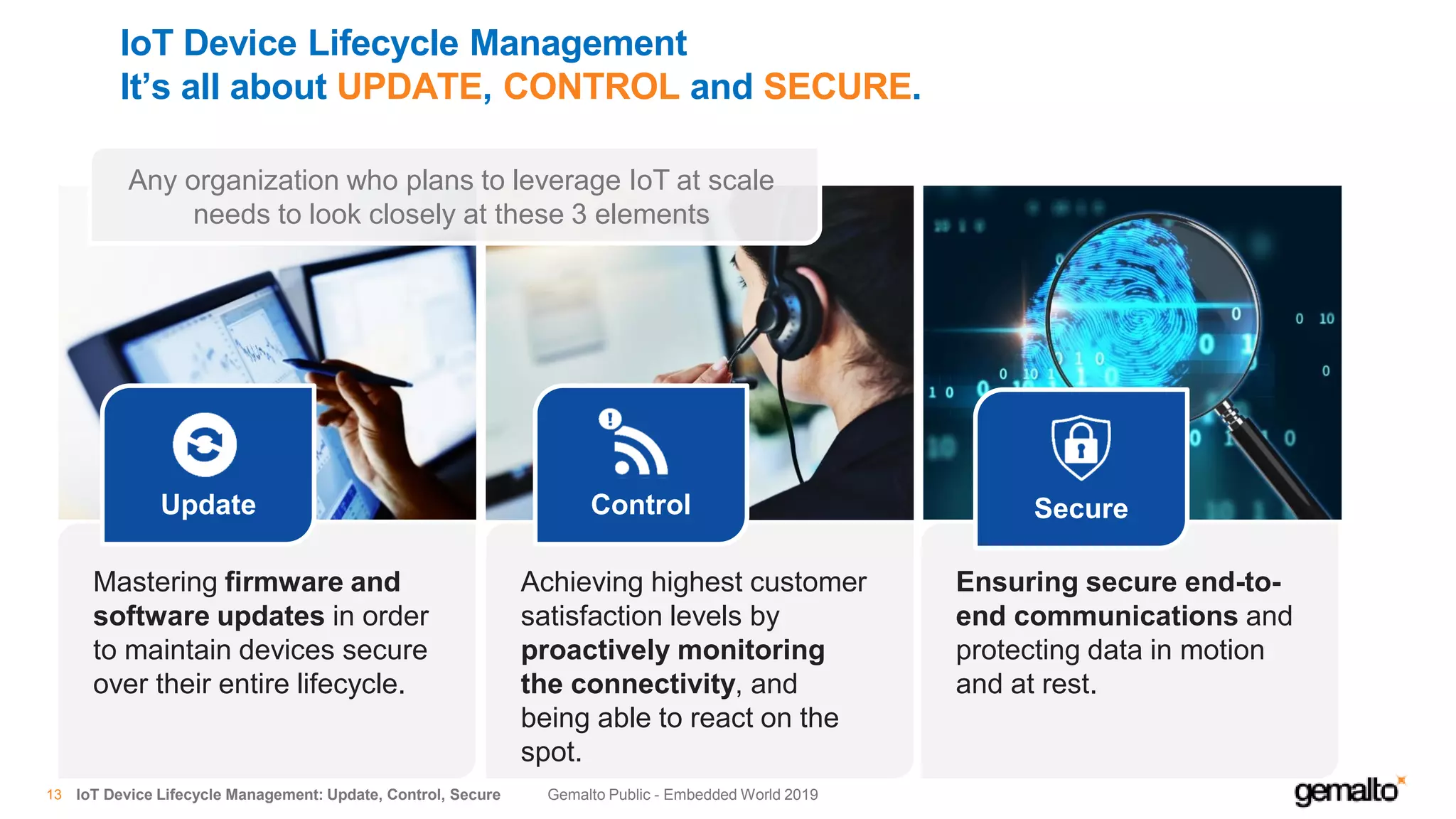 Embedded world 2019 - Cellular IoT device lifecycle management | PPT