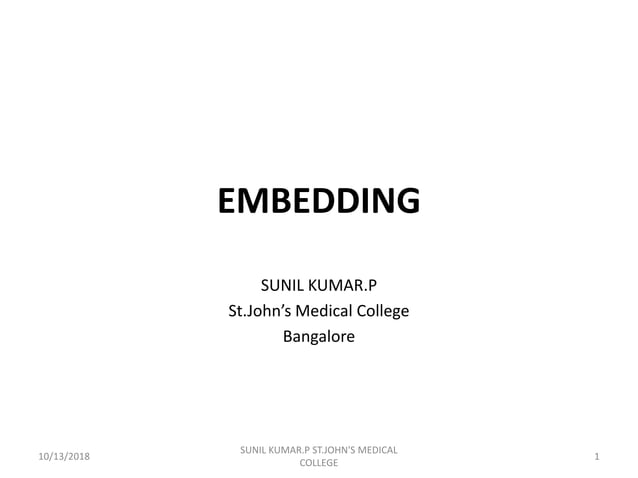Embedding | PPTX