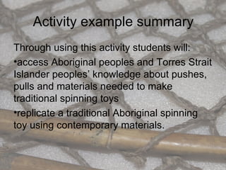 Embedding indigenous Perspectives into Science | PPT