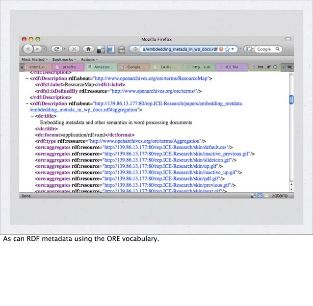 Embedding Metadata In Word Processing Documents | PDF